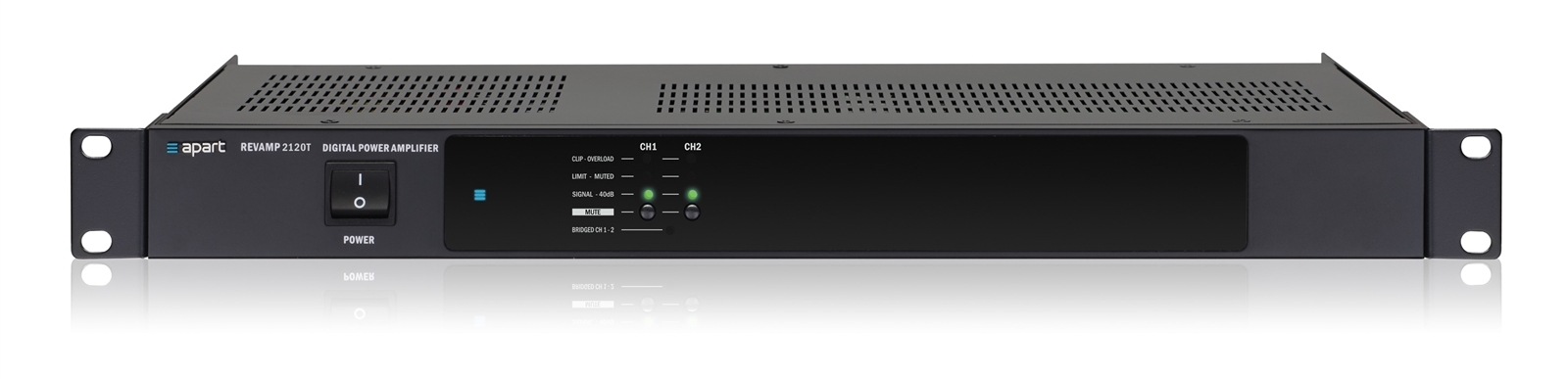 Biamp REVAMP2120T – 2 kanálový zosilňovač 2 x 120W @ 100V | Proeling s.r.o.