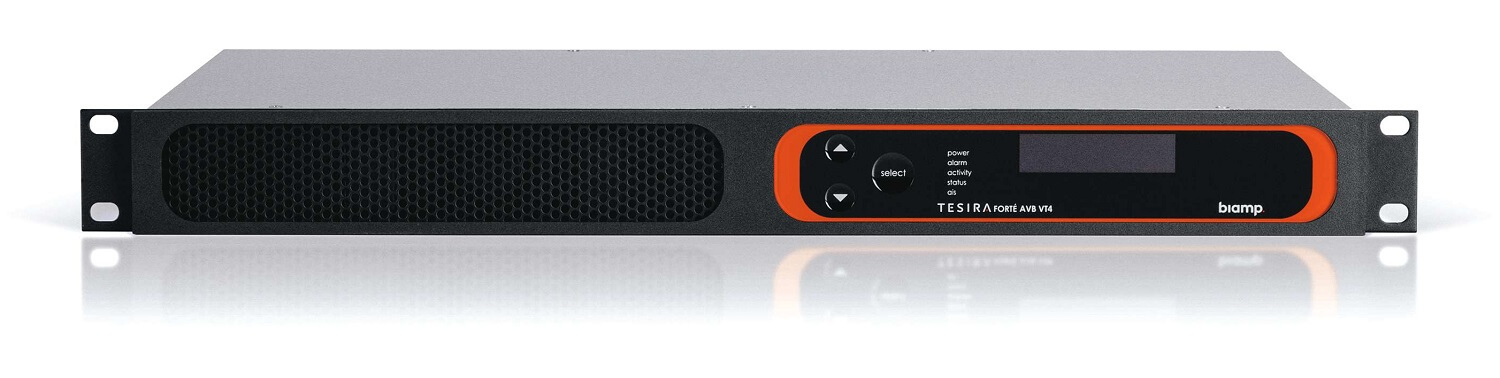 Biamp Tesira FORTÉ AVB VT4 - DSP audio server | Proeling s.r.o.