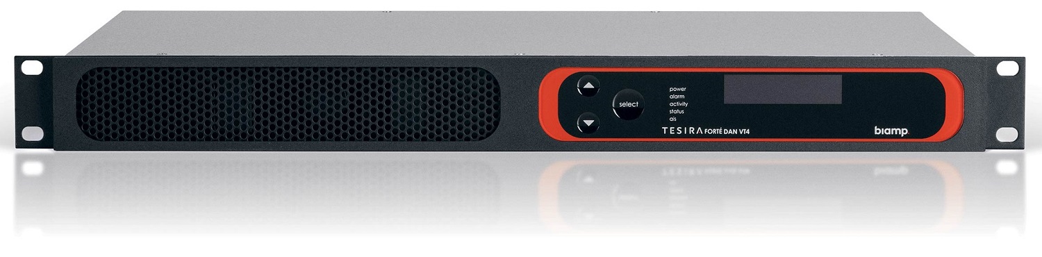 Biamp Tesira FORTÉ DAN VT4 - DSP audio server | Proeling s.r.o.