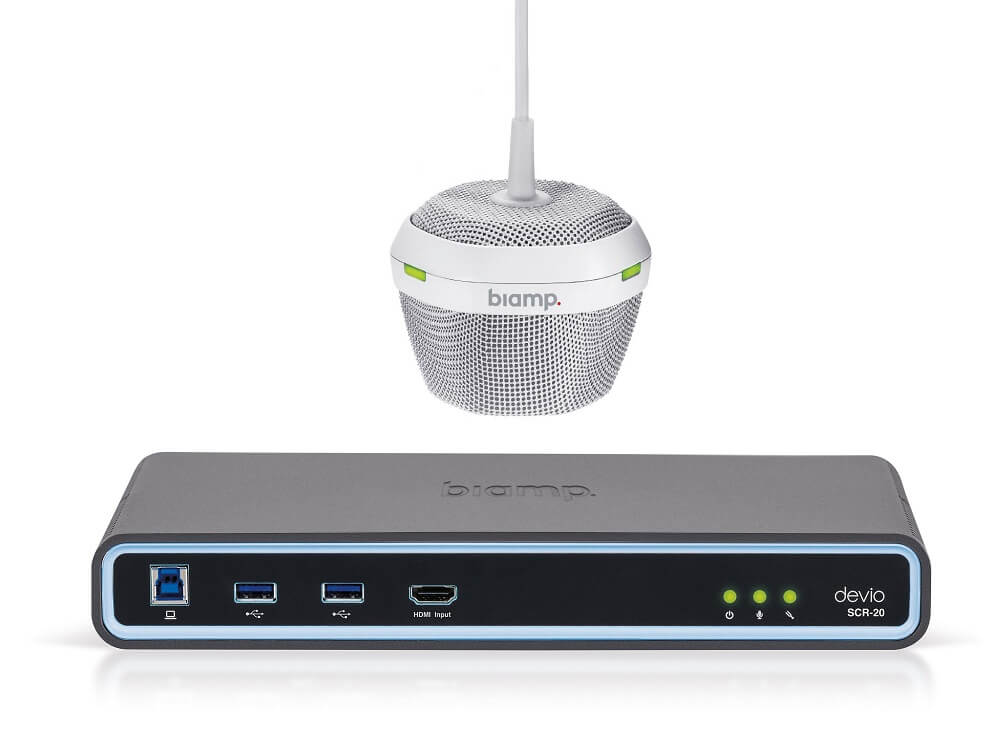 Biamp Devio SCR-20C - závesný videokonferenčný set | Proeling s.r.o.