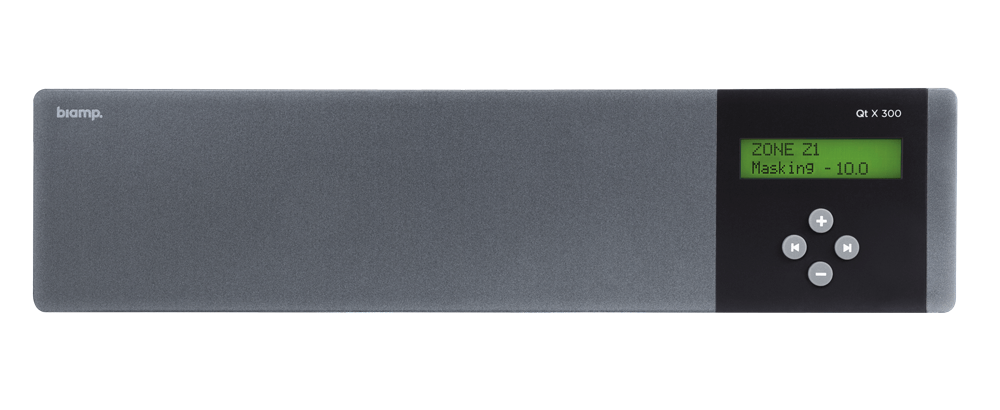 Biamp Qt® X 300/300D - generátor šumu do 3345 m² | Proeling s.r.o.